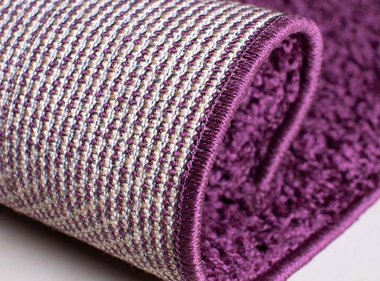 ALFOMBRA PASILLO DORAL SHAGGY PURPURA 60X200