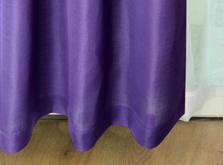 Ripley - SET CORTINAS DORAL TABATHA RUSTICO ARGOLLA MORADO