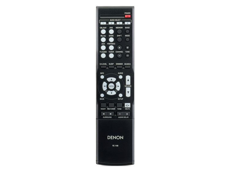 RECEIVER DENON AVR X500