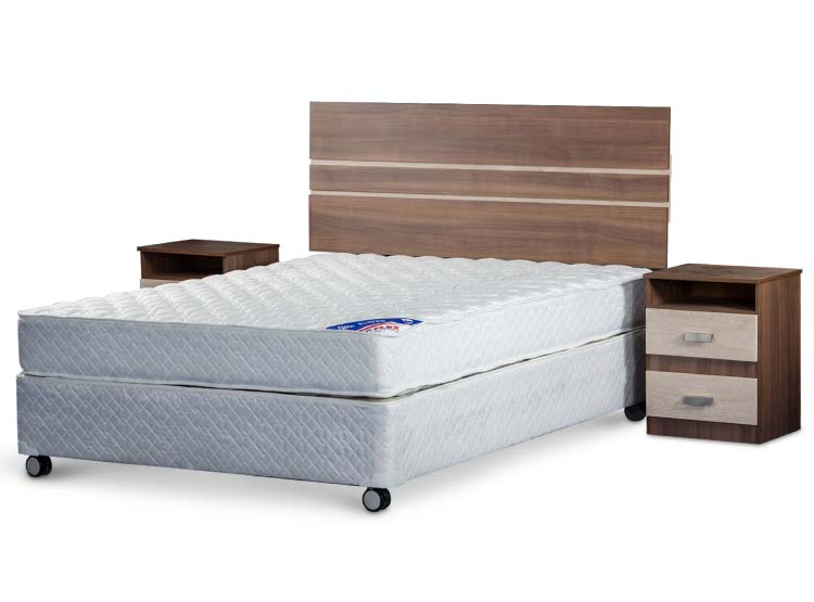 Ripley - BOX AMERICANO FLEX NEW ENTREE MILANO FULL + MADERAS