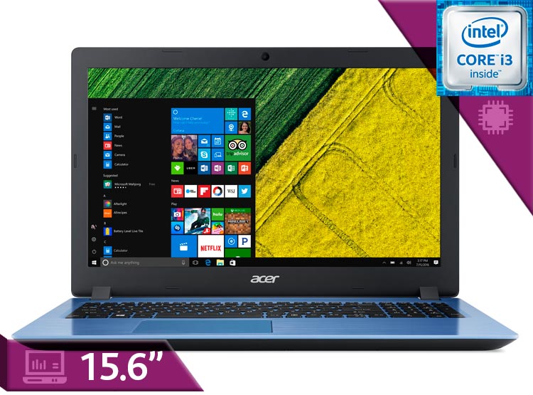 Ripley - ACER ASPIRE A3 / INTEL® CORE™ I3 / 4GB RAM / 1TB / 15.6