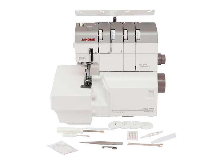Ripley - MÁQUINA OVERLOCK JANOME AIRTHREAD 2000D