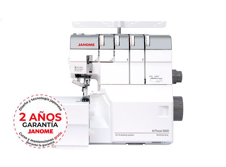 JANOME - MÁQUINA OVERLOCK JANOME AIRTHREAD 2000D | Ofertitas