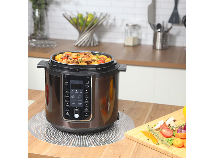 Ripley - MULTIOLLA A PRESIÓN CON SLOW COOKER DE 8 LTS MIDEA MY-PC8007B