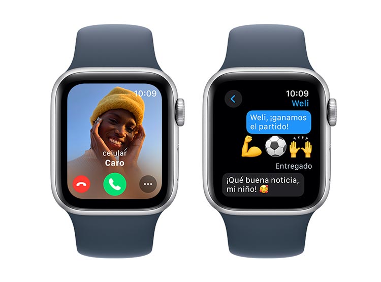 APPLE WATCH SE (GPS) - ALUMINIO COLOR PLATA 40 MM - CORREA DEPORTIVA ...
