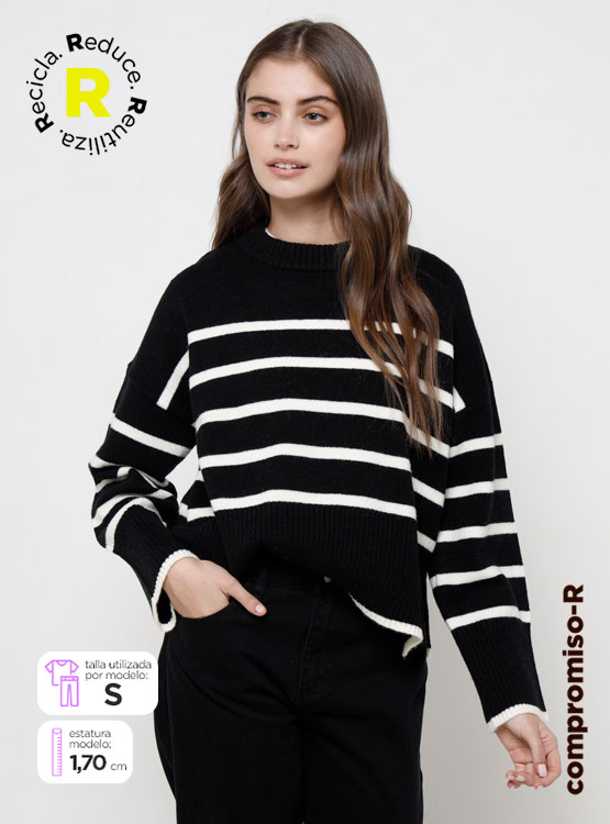 Ripley Sweater Index Manga Larga