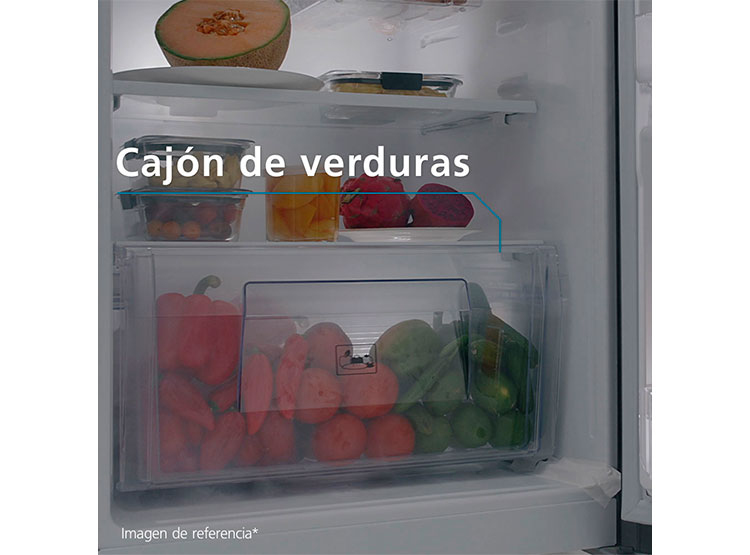 REFRIGERADOR MABE TOP MOUNT FREEZER NO FROST 400 L RMP400FYUC BLACK STEEL