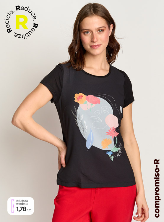 POLERA MARQUIS ESTAMPADA