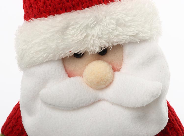 ADORNO NAVIDEÑO RIPLEY HOME SANTA BARRIGA TRANSPARENTE