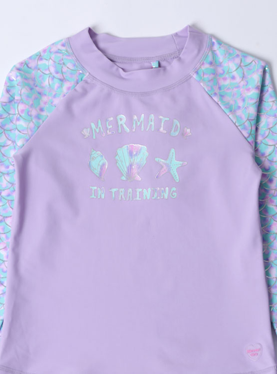 Ripley Set Traje De BaÑo NiÑa Manga Larga Harvest Sirena
