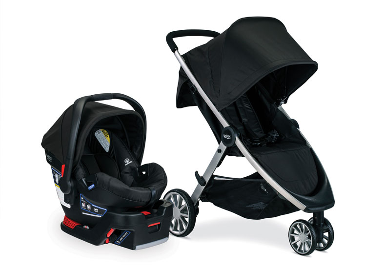 COCHE TRAVEL BRITAX SYSTEM B-LIVELY/ B-SAFE 35 RAVEN