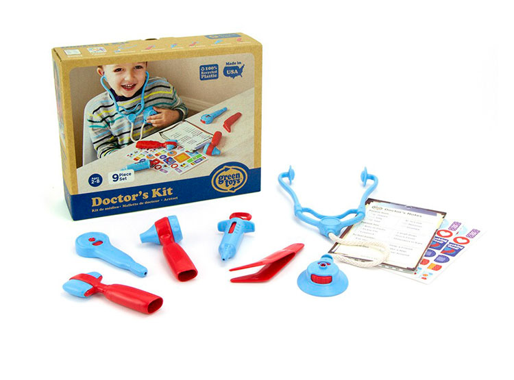 JUGUETE GREEN TOY SET DOCTOR