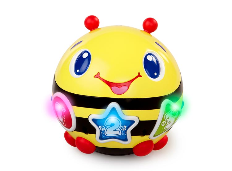 Ripley - JUGUETE BOLA BRIGHT STARTS ROLL & CHASE BUMBLE BEE
