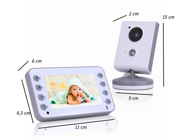 Ripley - MONITOR KIDSCOOL BABY SAFETY 4.3