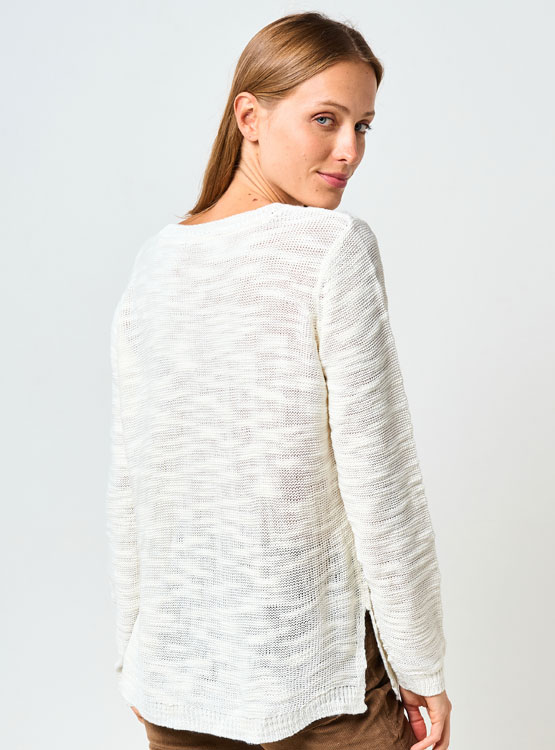 SWEATER MUJER AZIZ CON TRENZA