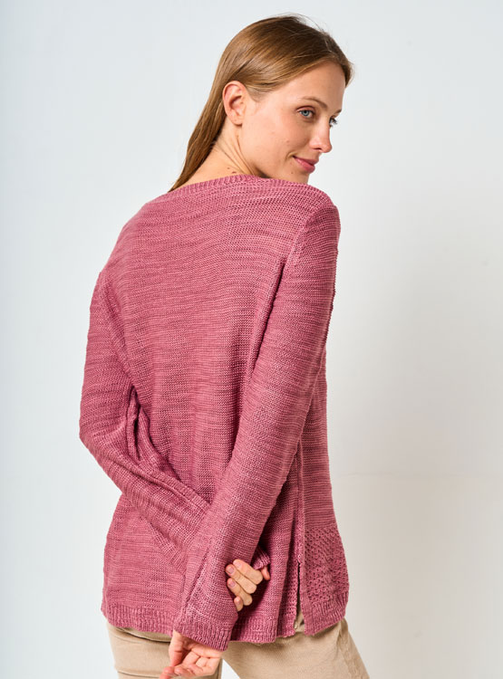 Ripley - SWEATER MUJER AZIZ CON TRENZA