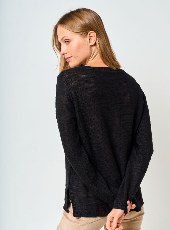 Ripley - SWEATER MUJER AZIZ CON TRENZA