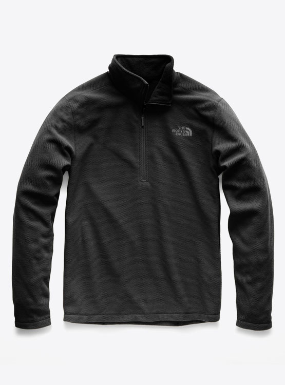 POLERON THE NORTH FACE TEXTURE CAP ROCK 1/2 ZIP
