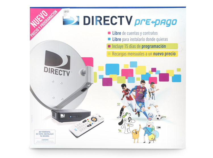 ANTENA DIRECTV KIT PREPAGO