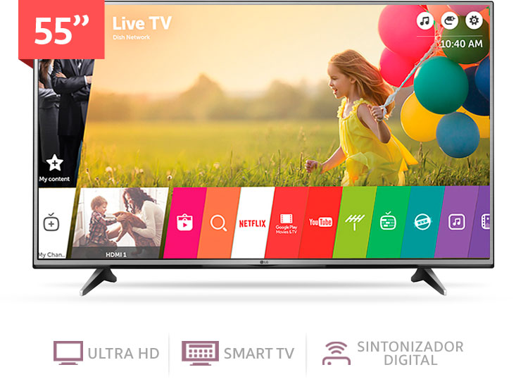 LED LG 55UH6150