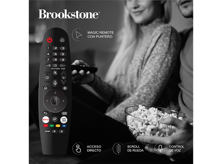 LED BROOKSTONE 40" FHD SMART WEB OS
