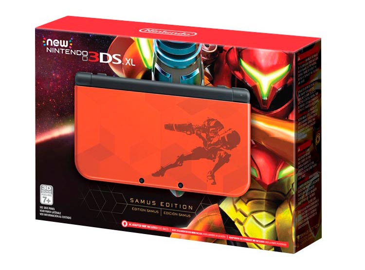 CONSOLA NEW NINTENDO 3DS XL SAMUS EDITION + METROID: SAMUS RETURNS