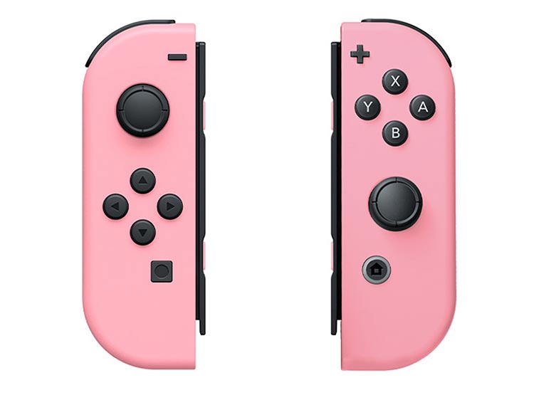 CONTROL NINTENDO SWITCH JOY ROSADO PASTEL
