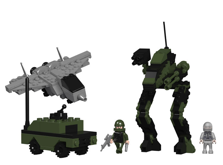 SET DE BLOQUES BEST LOCK MILITAR
