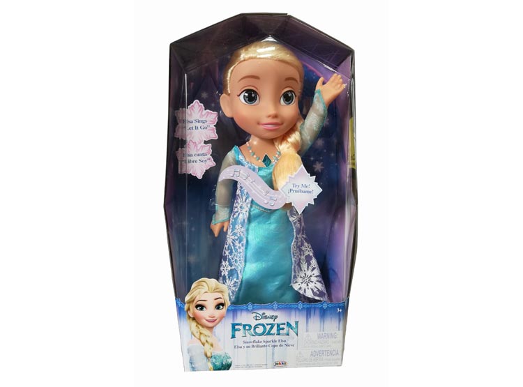 Ripley - MUÑECA FROZEN ELSA SNOWFLAKE SPARKLE