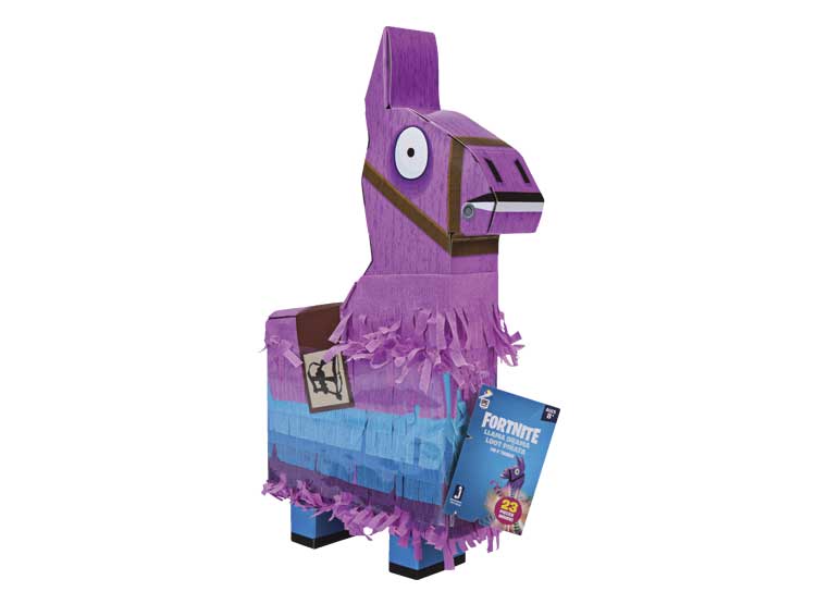 PIÑATA FORTNITE CON ACCESORIOS