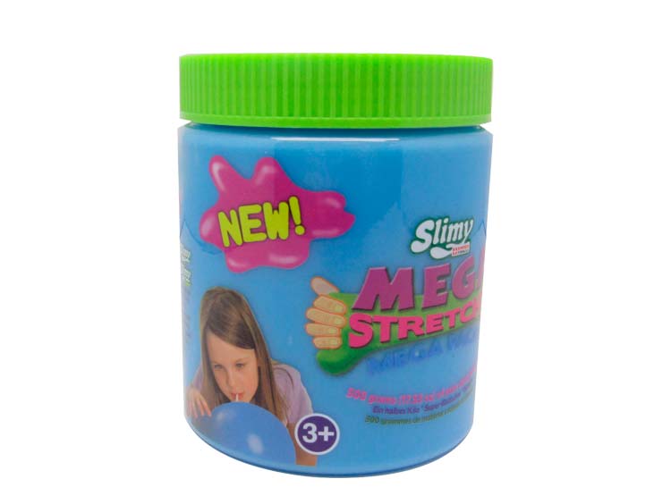 Ripley - SLIME AZUL SLIMY MEGA-STRETCHY 500 GR