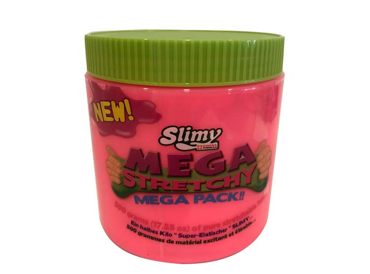 SLIME ROSADO SLIMY MEGA-STRETCHY 500 GR