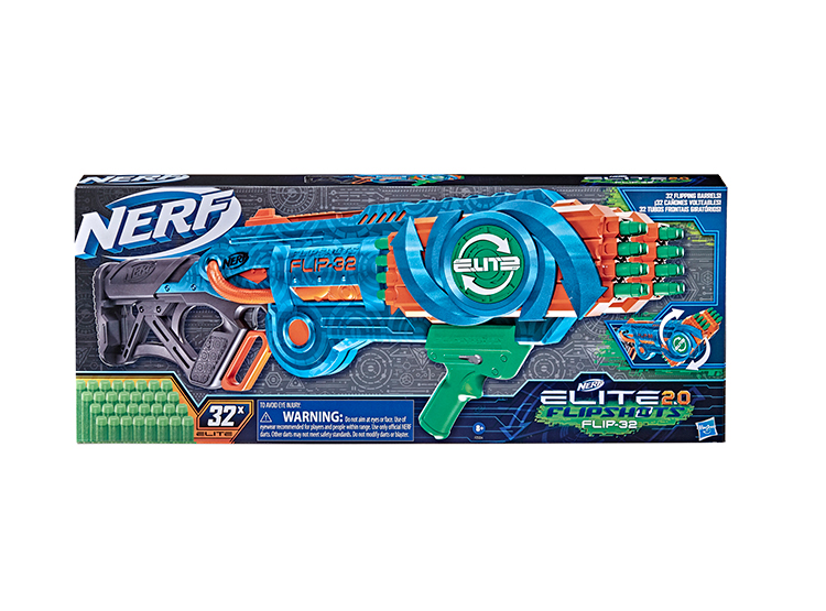 Ripley - LANZADOR NERF ELITE 2.0 FLIPSHOTS FLIP-32