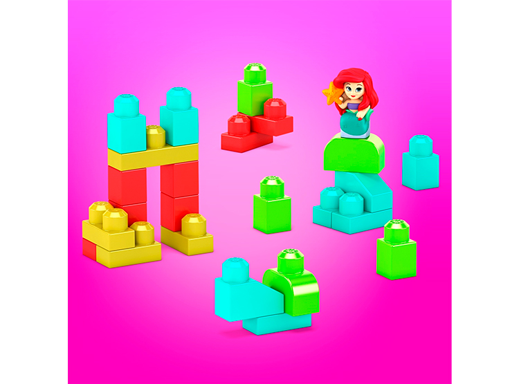 Ripley - CUBETA DE BLOQUES MEGA BLOKS DISNEY ARIEL