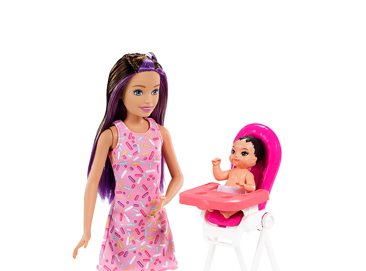 Ripley - BARBIE SISTERS & PET SKIPPER NIÑERA CUMPLEAÑOS