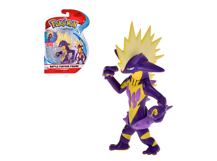 FIGURA DELUXE ACTION POKÉMON TOXTRICITY