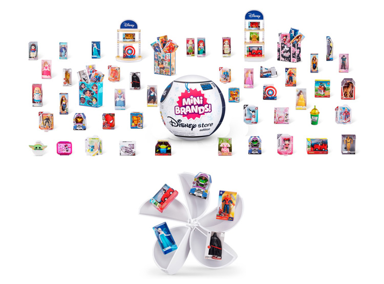 BOLA MINI BRANDS DISNEY CON 5 SORPRESAS