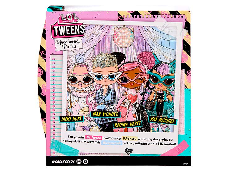 MUÑECA L.O.L SURPRISE TWEENS MASQUERADE DOLL - JACKI HOPS