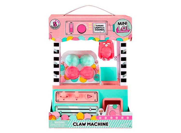 SET DE JUEGO L.O.L SURPRISE MINIS CLAW MACHINE