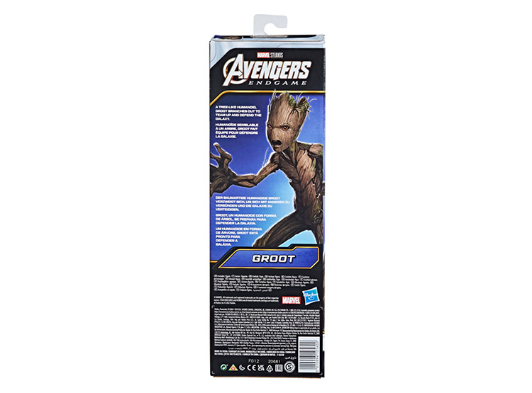 FIGURA DE ACCION MARVEL TITAN HERO SERIES ENDGAME GROOT