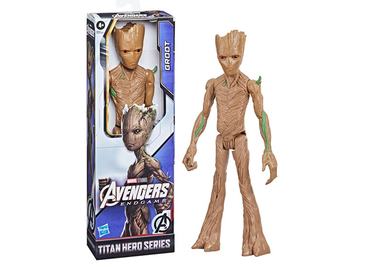 MARVEL - FIGURA DE ACCION MARVEL TITAN HERO SERIES ENDGAME GROOT ...