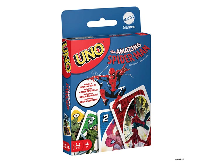JUEGO DE CARTAS UNO MARVEL SPIDER-MAN