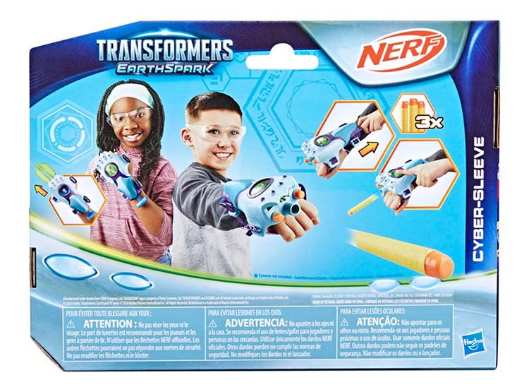 Ripley - LANZADOR TRANSFORMERS NERF EARTH SPARK CYBER-SLEEVE