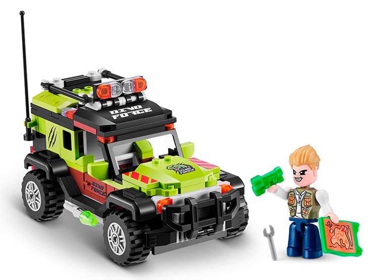 Ripley Set 233 Bloques Max Dino Escape En Huevo