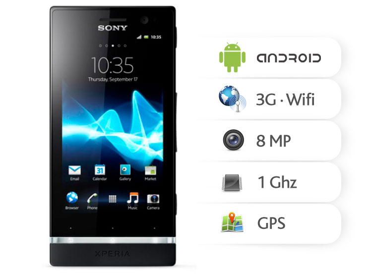 SMARTPHONE SONY XPERIA P