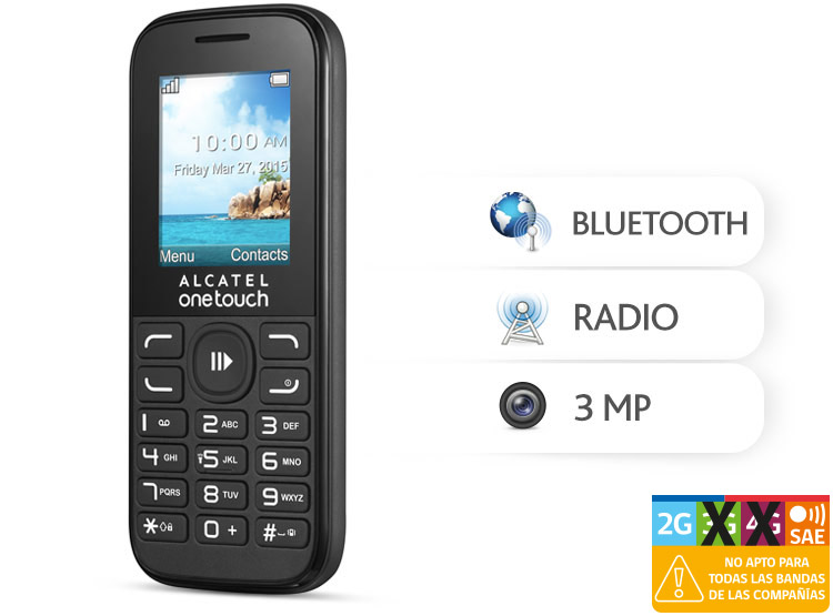 CELULAR ALCATEL TIGER 1052