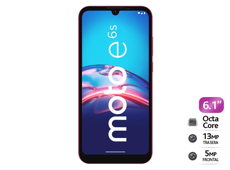 CELULAR MOTOROLA E6S 32 GB 5MP 6.1"