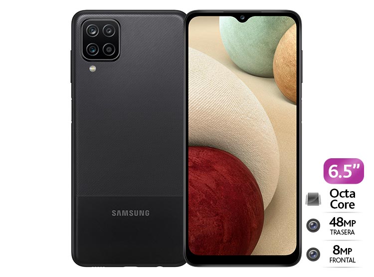 Ripley - CELULAR SAMSUNG GALAXY A12 128 GB 4 GB RAM 8MP 6,5"