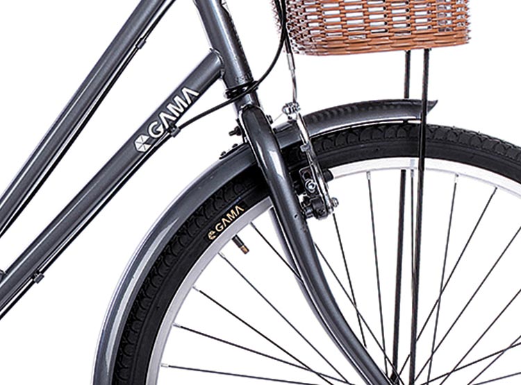 Ripley - BICICLETA GAMA BIKE CLASSIC CITY BASIC GRIS ARO 26