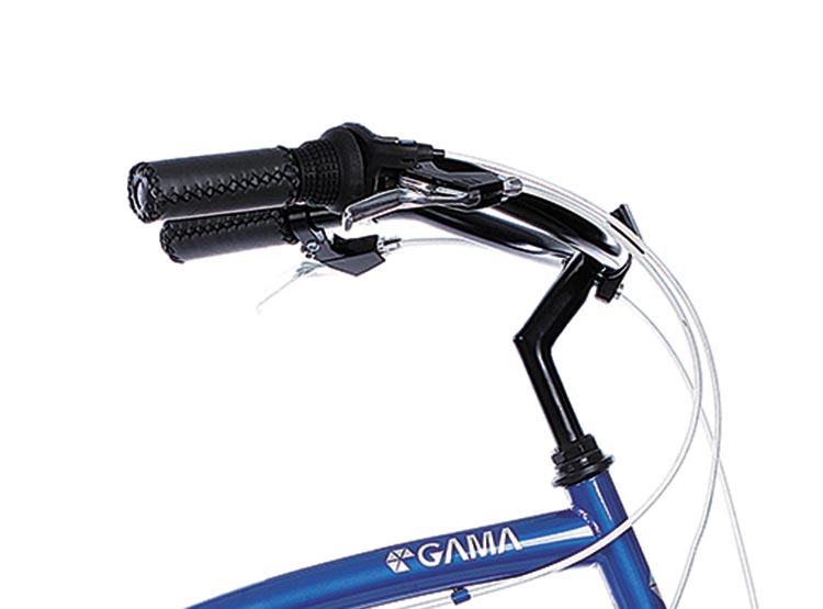 BICICLETA GAMA BIKE CLUBMAN CRUISER AZUL ARO 26